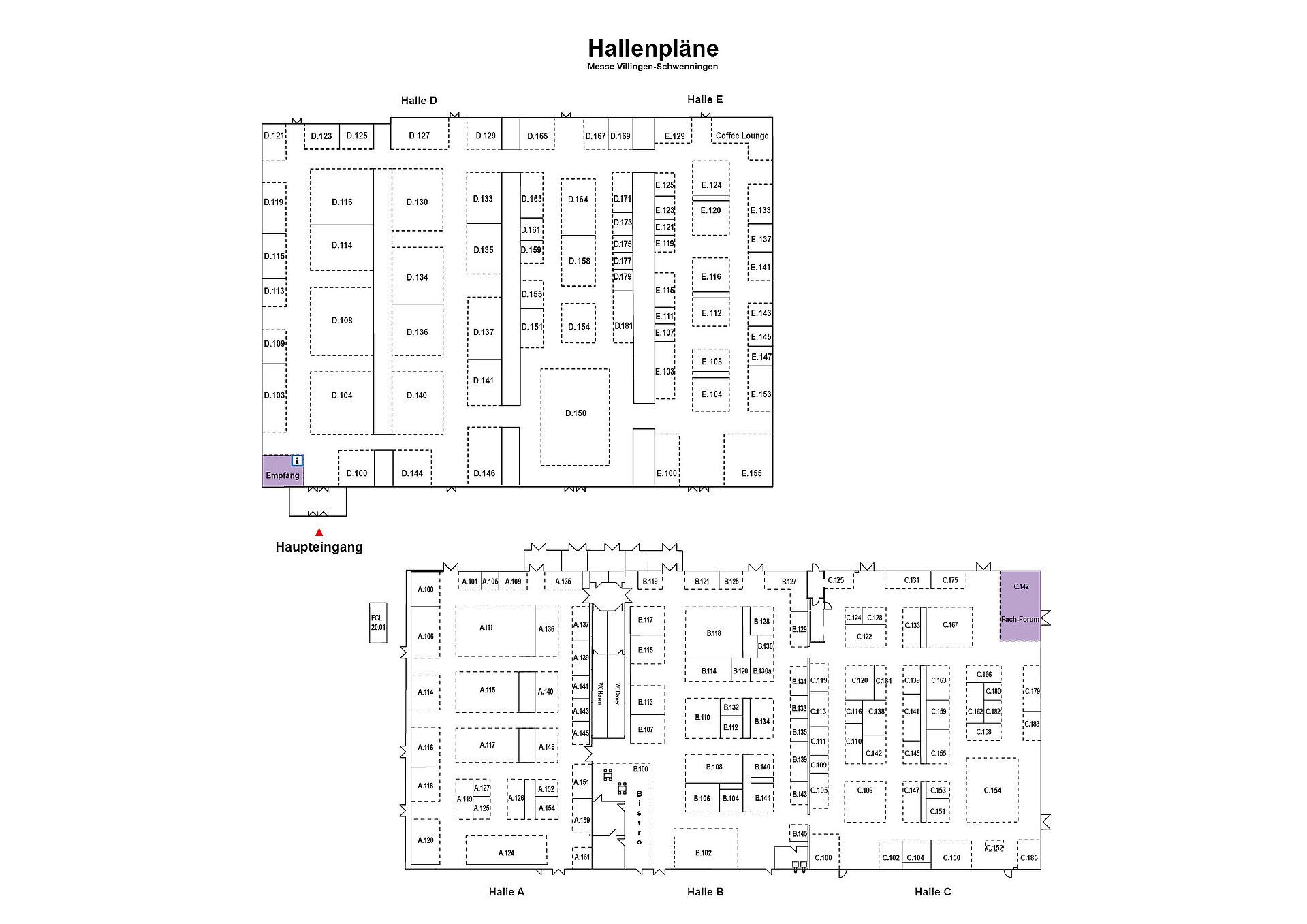 Hallenpläne 2025